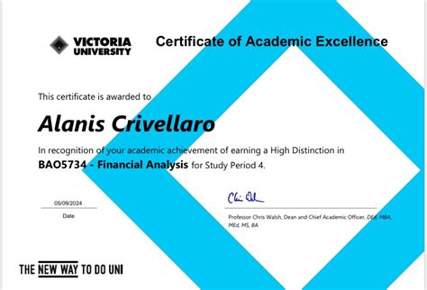 Victoriauniversity Mba Finance Blockmodel Vicuni Alumni Alanis Crivellaro 11 Comments