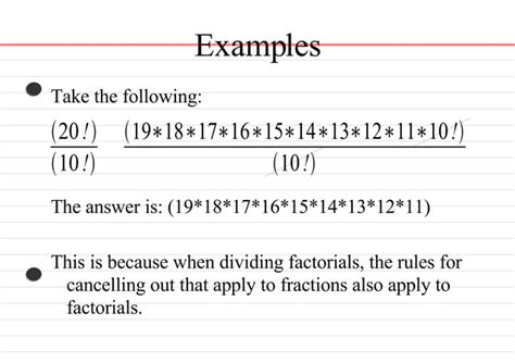 Factorials Odp Physics Science
