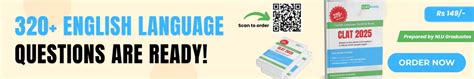 English Language Questions For Clat Qb Set 14 Clat Buddy