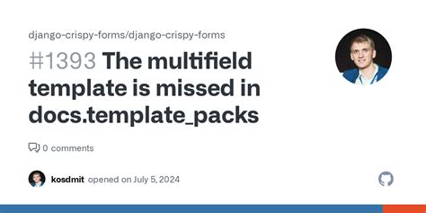 The Multifield Template Is Missed In Docstemplatepacks · Issue 1393