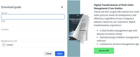 Inline Editing Implementation Experience Use Case Examples
