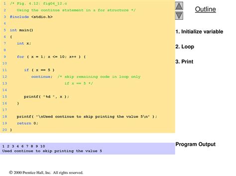 chapter 4 program control ppt download