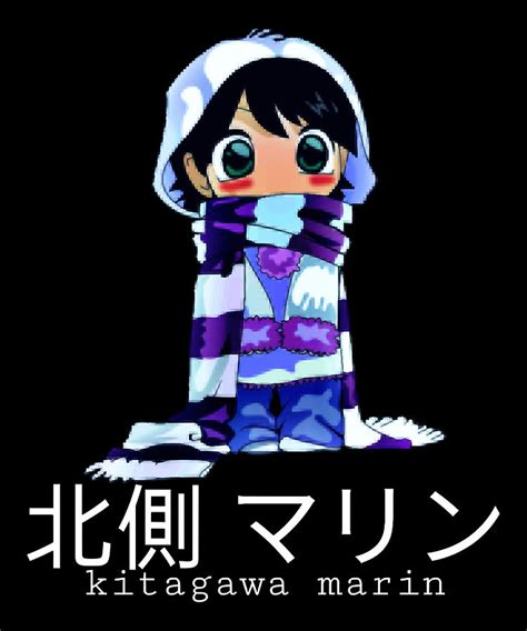 Creative Doll Maker Costume Cool Cute Kitagawa Marin Anime Beautiful Ts Drawing By Inny Shop