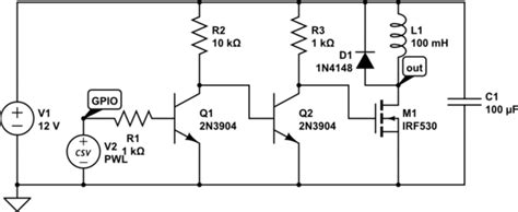 Arduino Turning On Irfz44n Using A Bc548 Transistor And An Esp32 Electrical Engineering