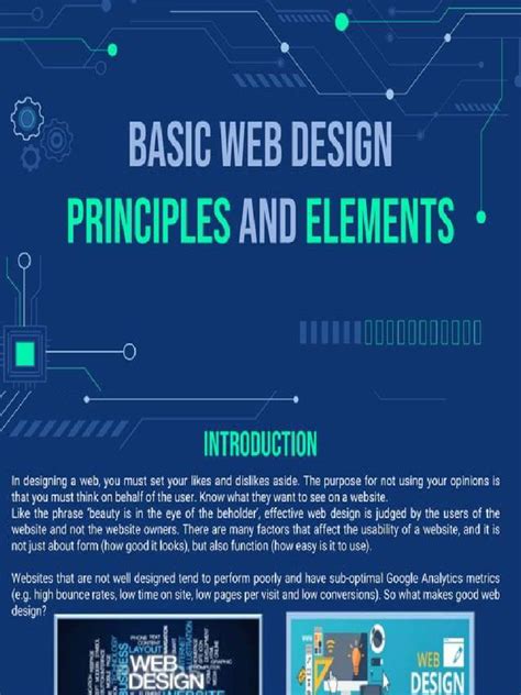 Lesson 16 Basic Web Design Principles And Elements Pdf