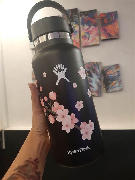 Hydro Flask Sakura 40oz Furniture And Home Living Kitchenware And Tableware Water Bottles
