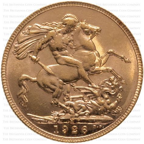 1926 Gold Sovereign George V Coin Melbourne Mint