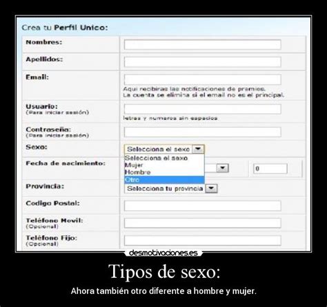 Tipos De Sexo Desmotivaciones