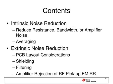 ppt noise reduction methods intrinsic and extrinsic powerpoint