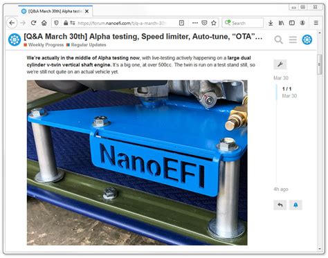 Nanoefi Affordable Fuel Injection For Small Engines Nanoefi