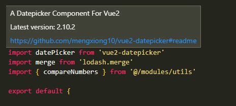 Tooltip With Link To Project Also On Import Declaration Issue Microsoft Vscode GitHub
