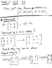 Master Determinants: Understanding Matrix Expansion Rules | Course Hero