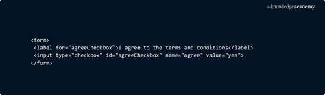 Html Checkbox Input Types And Styling