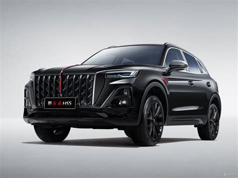 红旗hs5外观实拍高清大图 红旗hs5 2025款 2 0t 玄影版魅夜黑二代第45张图片大全 太平洋汽车