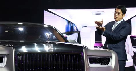 [포토] 롤스로이스 뉴 팬텀의 정숙성을 말하는 김다윗 아태지역 세일즈 매니저