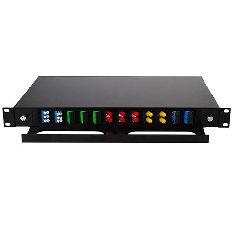 12 Port Patch Panel 8 Core Fiber Patch Panel Fiber Optic Patch Panel