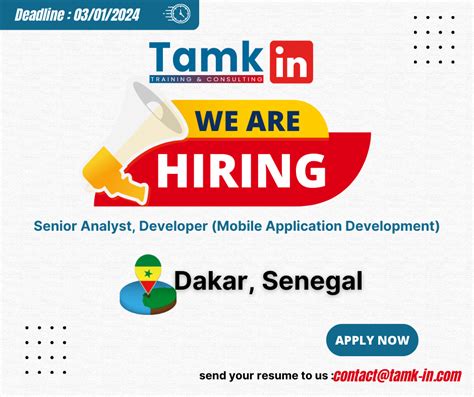 𝗦𝗲𝗻𝗶𝗼𝗿 𝗔𝗻𝗮𝗹𝘆𝘀𝘁 𝗗𝗲𝘃𝗲𝗹𝗼𝗽𝗲𝗿 𝗠𝗼𝗯𝗶𝗹𝗲 𝗔𝗽𝗽𝗹𝗶𝗰𝗮𝘁𝗶𝗼𝗻 𝗗𝗲𝘃𝗲𝗹𝗼𝗽𝗺𝗲𝗻𝘁 Tamk In