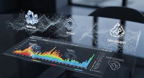 Agile Workflow Visualization Backlog Sprint Deployment And Data