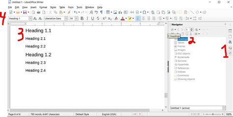 Navigation Pane And Collapsable Lists English Ask LibreOffice