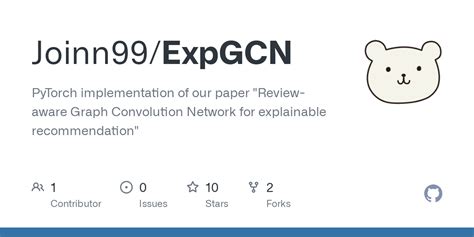 Github Joinn99expgcn Pytorch Implementation Of Our Paper Review
