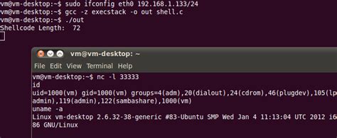 Linux X86 Reverse 192 168 1 133 33333 TCP Shell Bin Sh Shellcode
