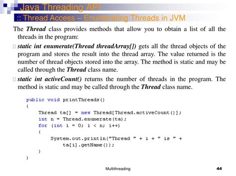 Ppt Multithreading In Java C C Concordia University Powerpoint
