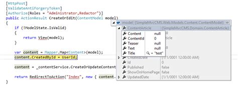 C Mvc 4 Model Binding A Nested Model That Is Used In Partial Views