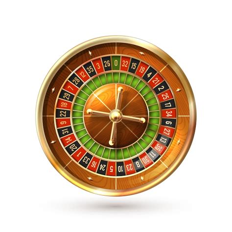 Roulette wheel isolated | Free Vector