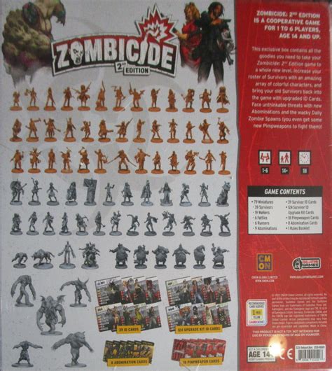 Zombicide Box Of Zombies Set 2 Toxic Crowd Box Shot For Board