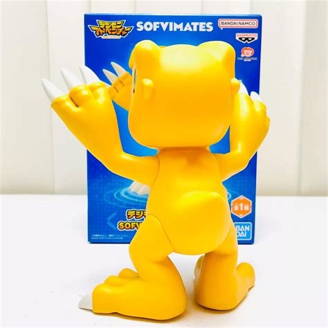 Figure Agumon Digimon Adventure Sofvimates Banpresto Rolko Tech