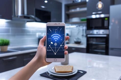 Premium Photo IoT Smart Home App Tracks Power Usage In Kitchen