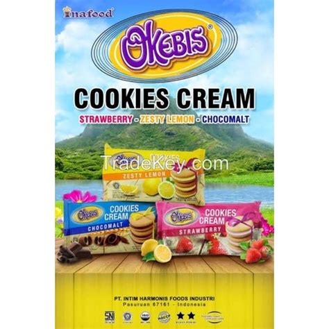 Jual Okebis Cookies Cream 180g Shopee Indonesia