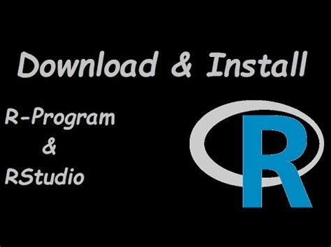 Install R And RStudio On Windows YouTube