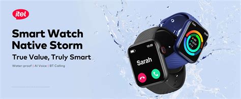 Itel 183 Sones Smart Watch Native Storm Water Proof Isw O11 Black