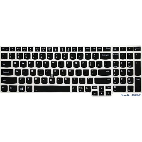 Laptop Keyboard Cover Skin For Lenovo Thinkpad E15 T15 T15p T15g L15 E580 E585 E590 E595 T570