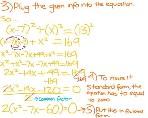 Factored Form Word Problems Quirky Quadratics
