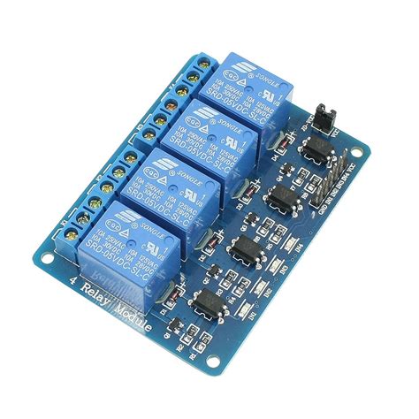 LED Indicator Light VDC Channel Relay Module For AVR PIC TTL Logic Amazon In Industrial