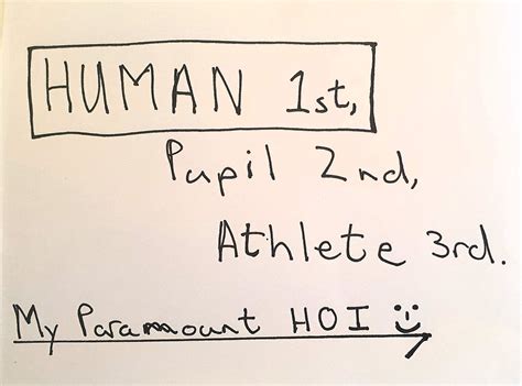The Hierarchies Of Import Continuing On With The Pre Eminent By