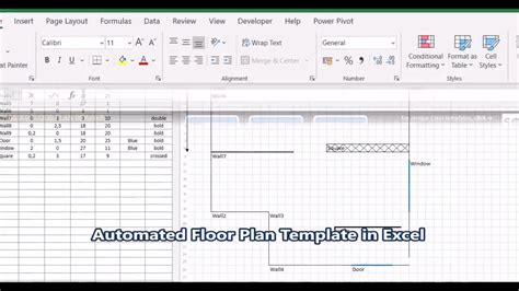 design floor plans excel