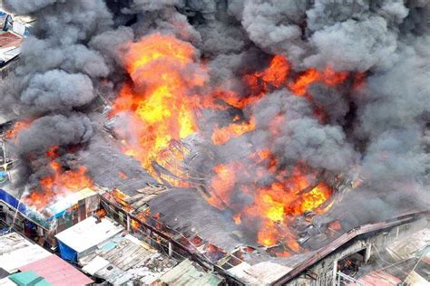 Sunog Sa Tondo Nagpabagal Sa Trapiko Peoples Taliba