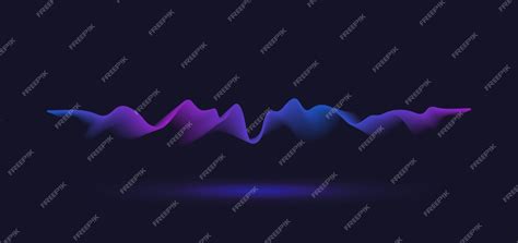 Premium Vector Abstract Motion Wave Line Gradient Line Background Vector Design