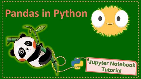 Pandas Library Session Jupyter Notebook Tutorial YouTube