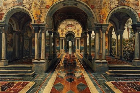 Examining The Role Of Symmetry In Aesthetic Design Generative Ai Premium Ai Generated Image