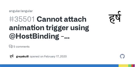 Cannot Attach Animation Trigger Using HostBinding Renderer Is Undefined Issue
