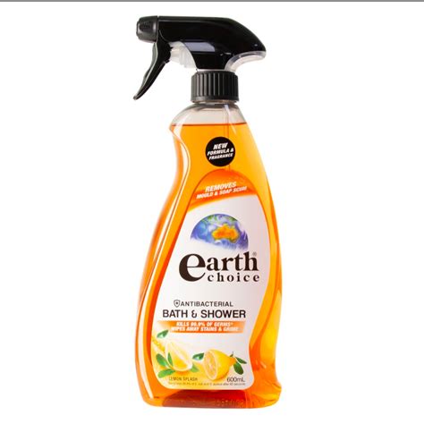 สเปร์ยน้ำยาทำความสะอาดห้องน้ำ ใช้ฉีดเช็ดล้างห้องน้ำและสุขภัณฑ์ใสแววาว ขวด600มล เอิร์ธชอยส์ Clean