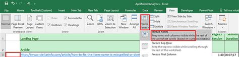 Excel Freeze Panes Not Working Easy Fixes To Resolve It