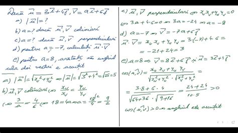 Vectori Cu Coordonate Youtube