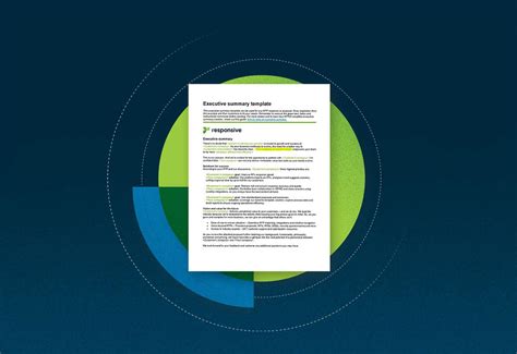 Rfp Executive Summary Example Template Tips