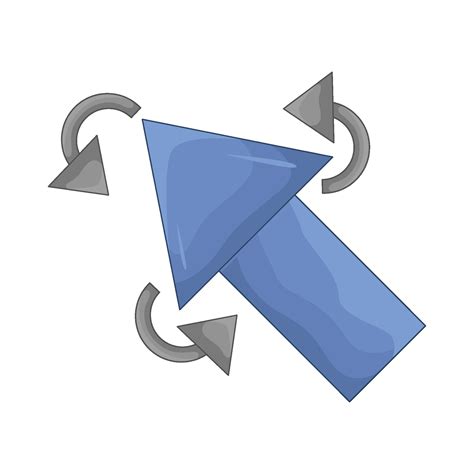 Cursor And Arrow Illustration 34525791 Vector Art At Vecteezy