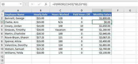 How To Use The Iferror Excel Function Goskills